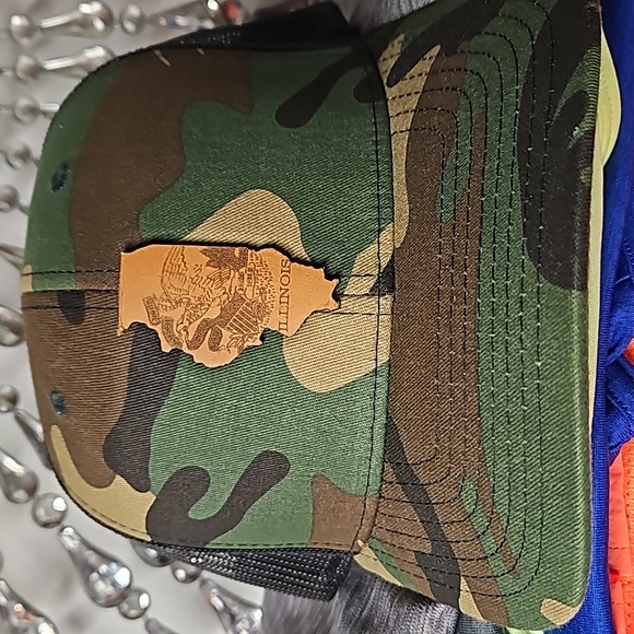 Accessories | Branded Bills Illinois Flag Camo Trucker Hat | Poshmark